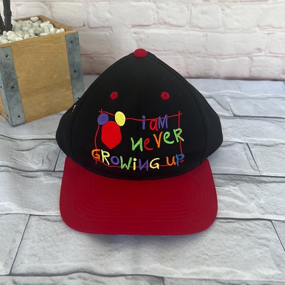 Disney | Accessories | Vintage Disney World Im Never Growing Up Snap ...